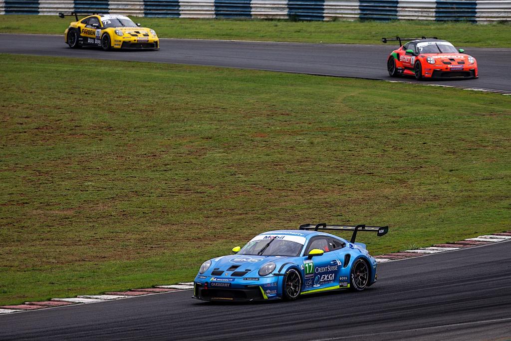Porsche Cup – O piloto Leonardo Sanchez disputa preliminar da Fórmula 1 ...