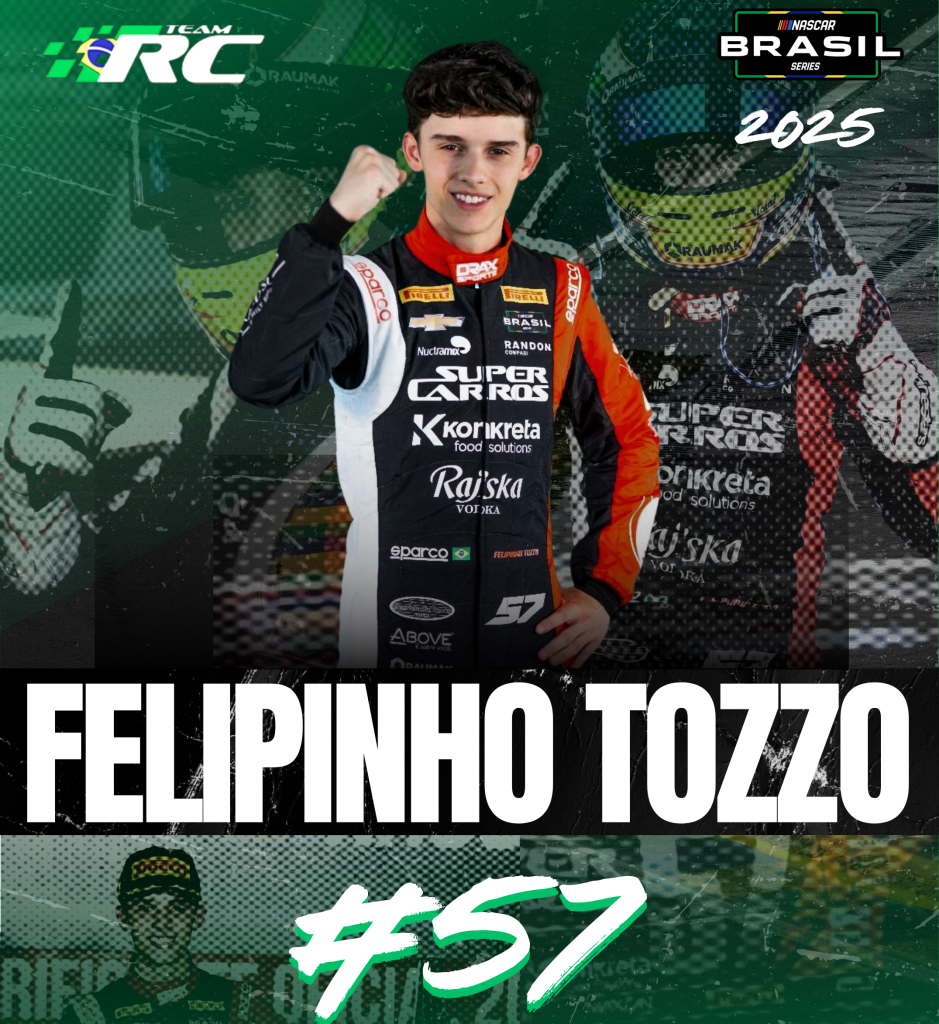 Nascar Brasil – A equipe Team RC anuncia Felipe Tozzo para a NASCAR Brasil 2025 – Velocidade no ...